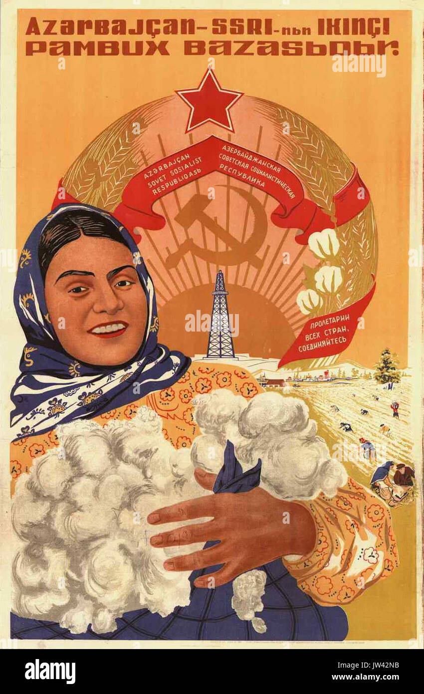 Soviet agriculture propaganda hi-res stock photography and images - Alamy