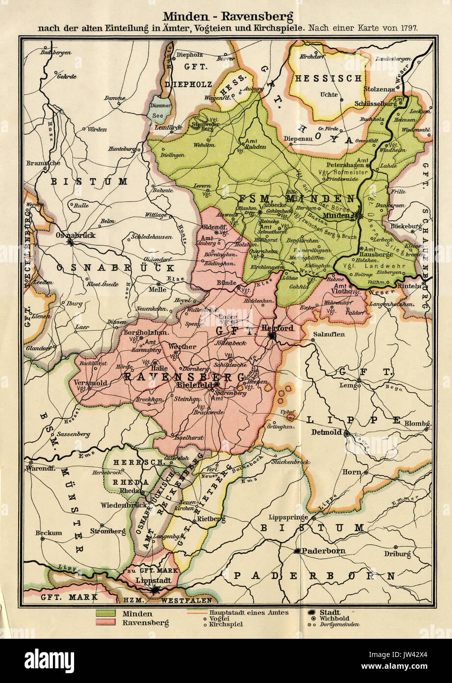 Minden map hi-res stock photography and images - Alamy