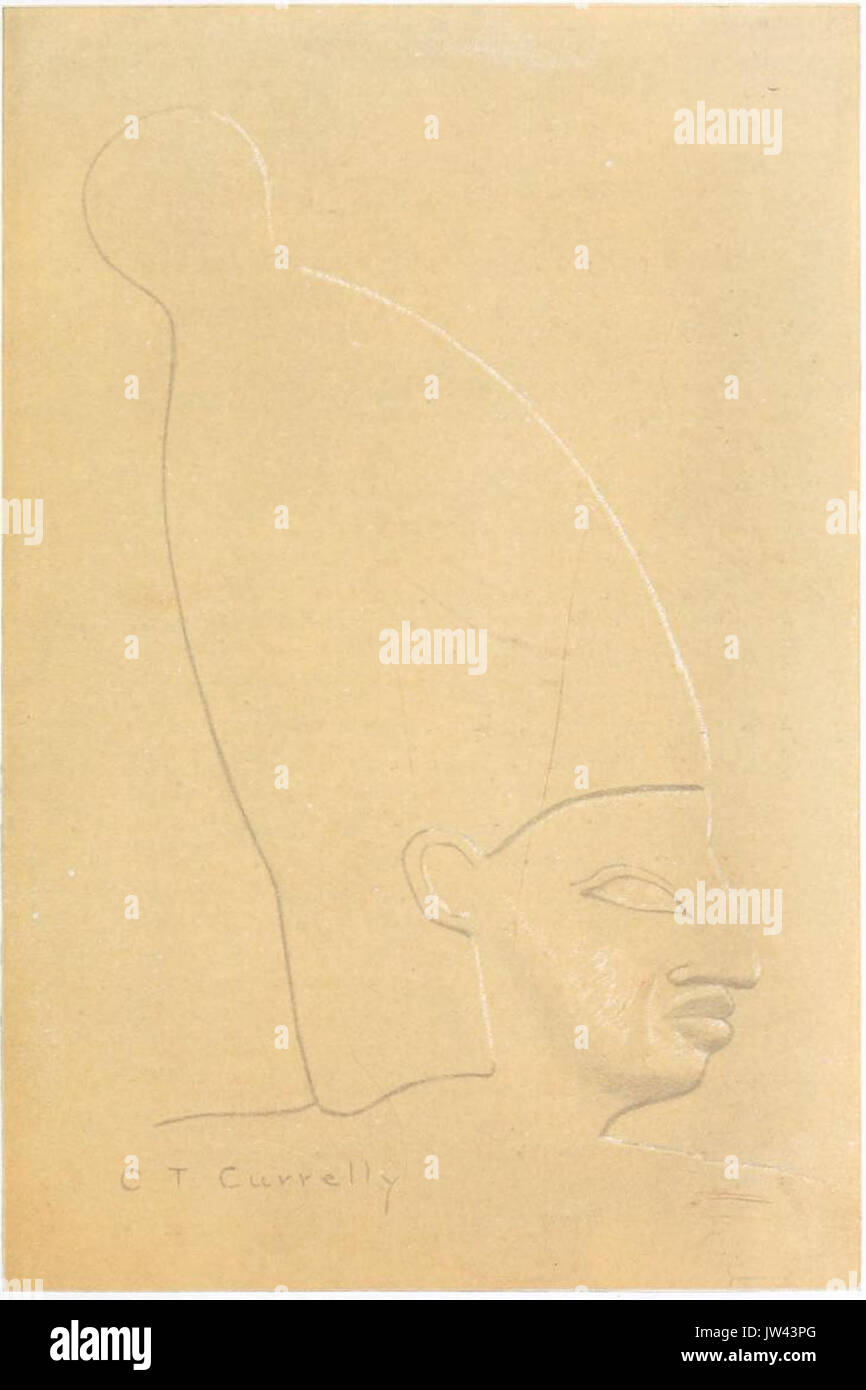 Relief Sanakht Currelly Stock Photo - Alamy