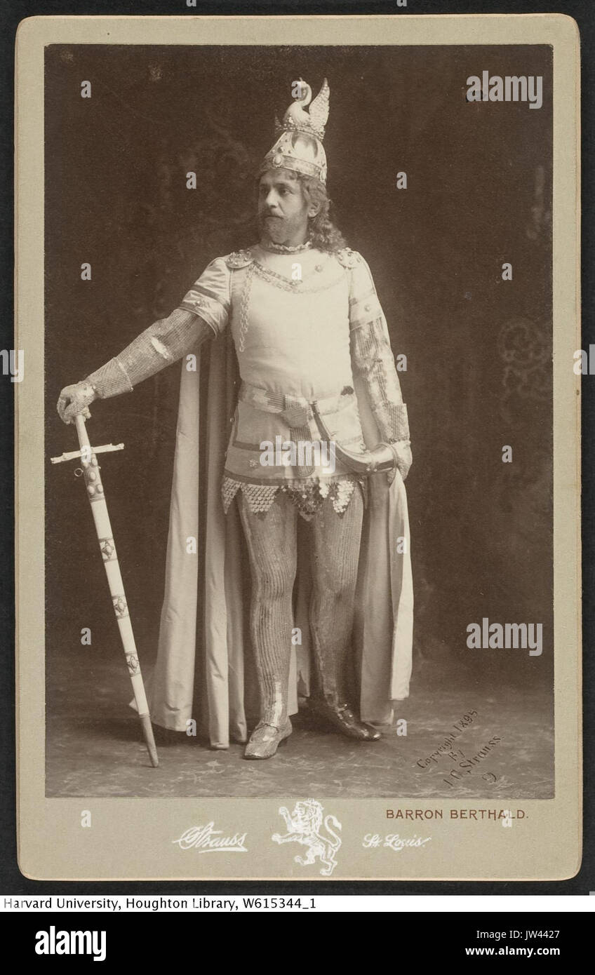 Harvard Theatre Collection Barron Berthald TCS 1 2442 Stock Photo - Alamy