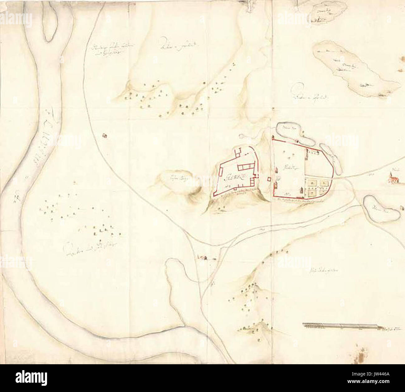 Old sigulda map hi-res stock photography and images - Alamy