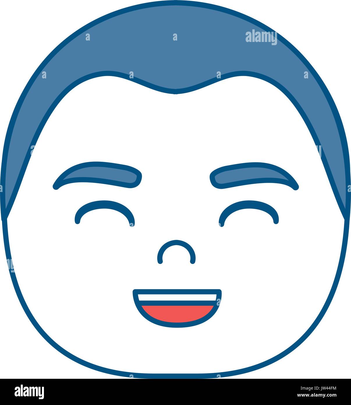 man smiling icon Stock Vector Image & Art - Alamy