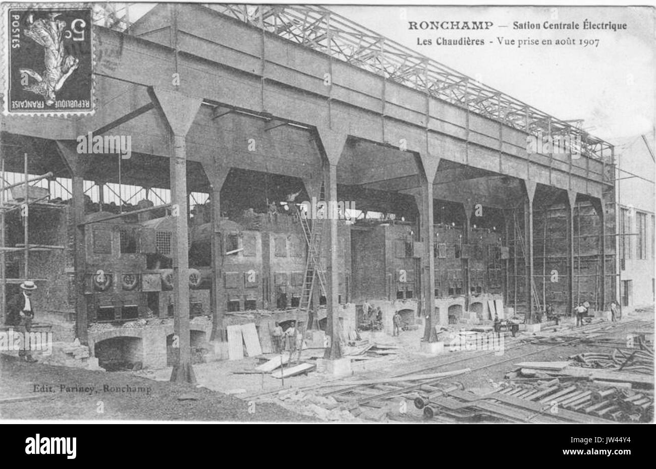 Centrale Ronchamp XXe 07 Stock Photo - Alamy