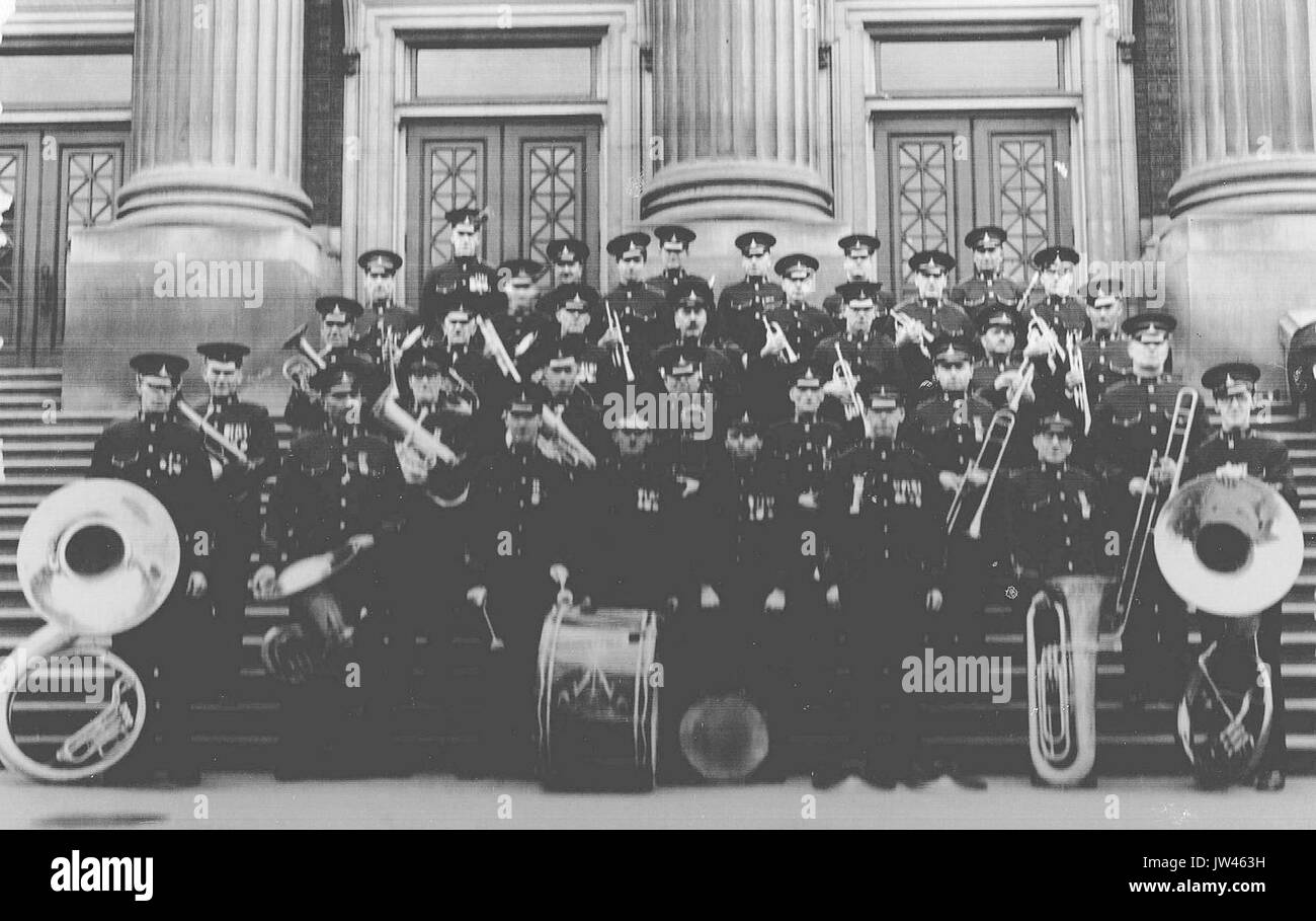 Canada Army and Navy Band, Hamilton, Ontario, 1930s Stock Photo - Alamy