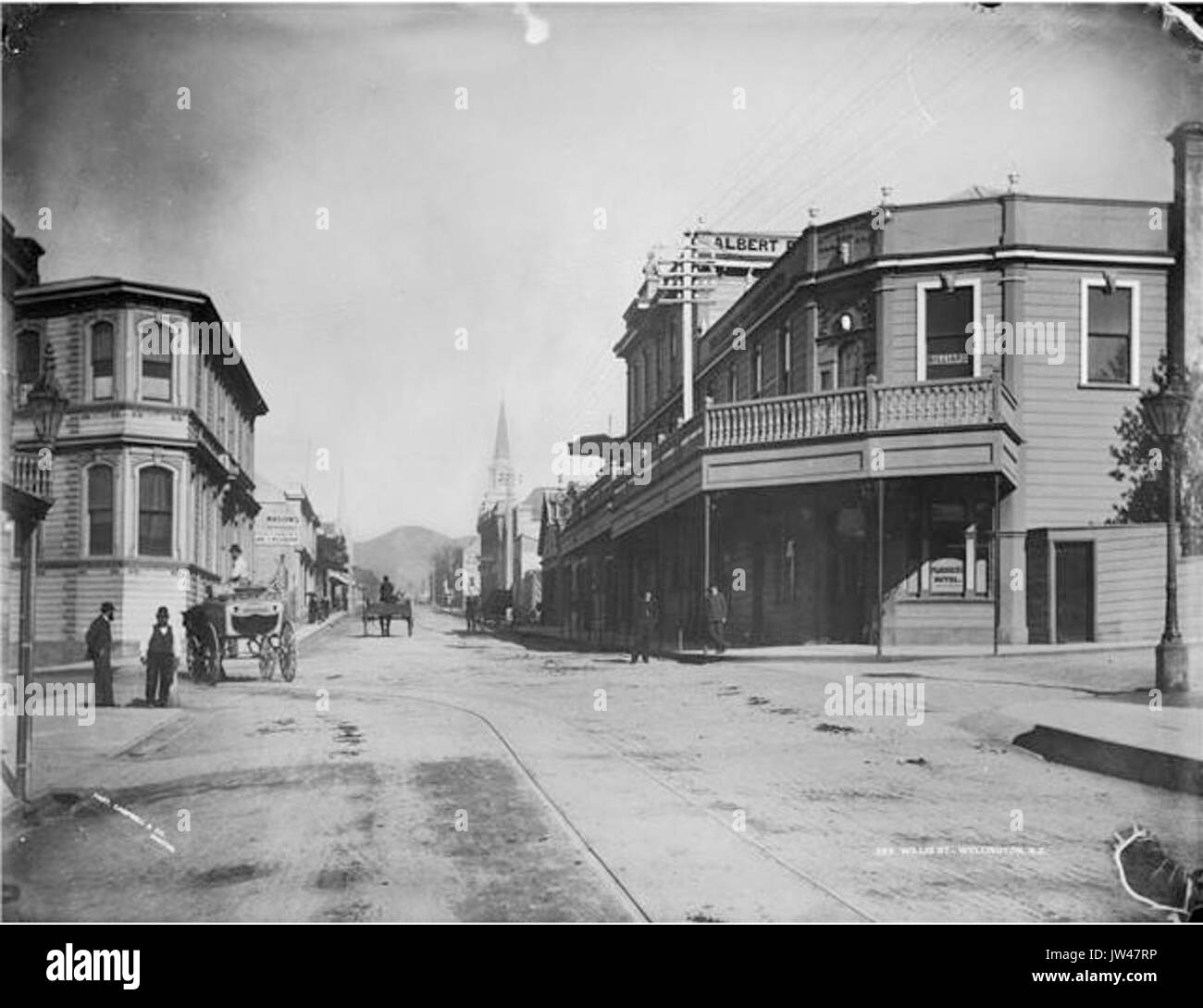 Wellington view Black and White Stock Photos & Images - Alamy