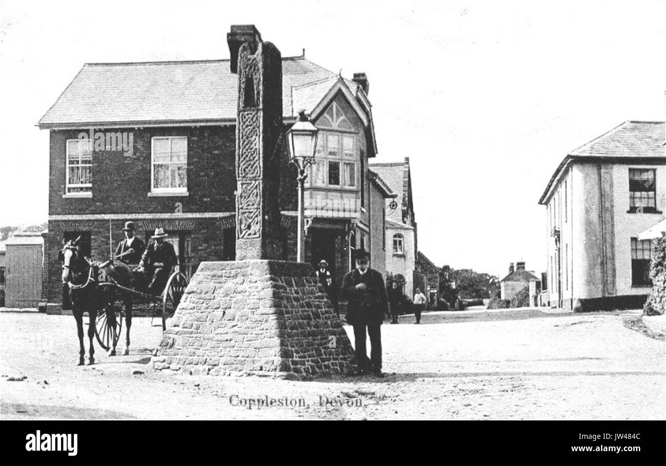 Old devon map Black and White Stock Photos & Images - Alamy