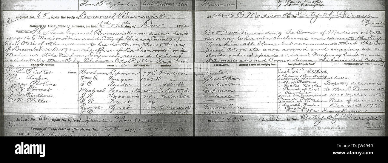 Coroners inquest hi-res stock photography and images - Alamy