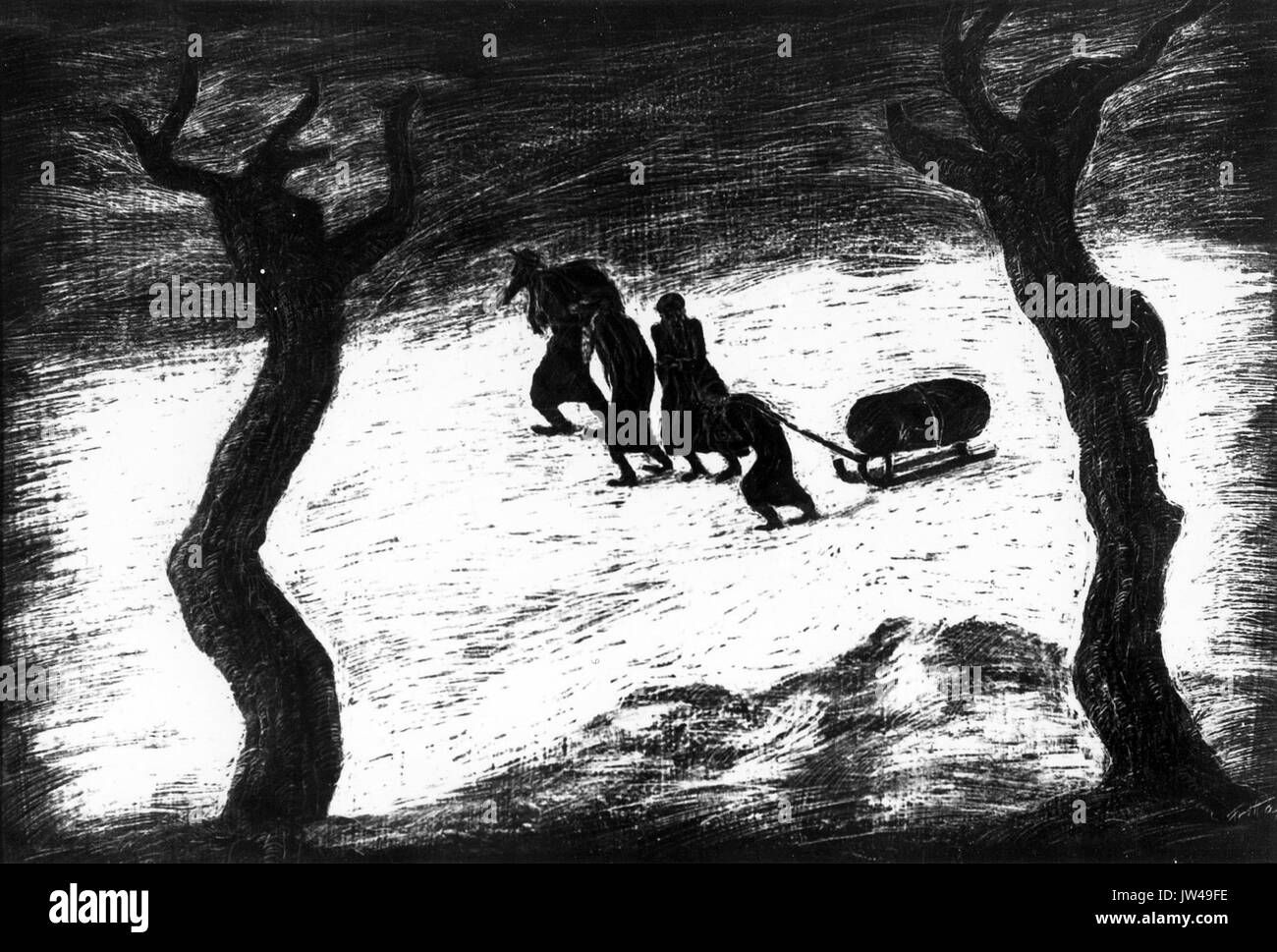 Hauling sled hi-res stock photography and images - Alamy