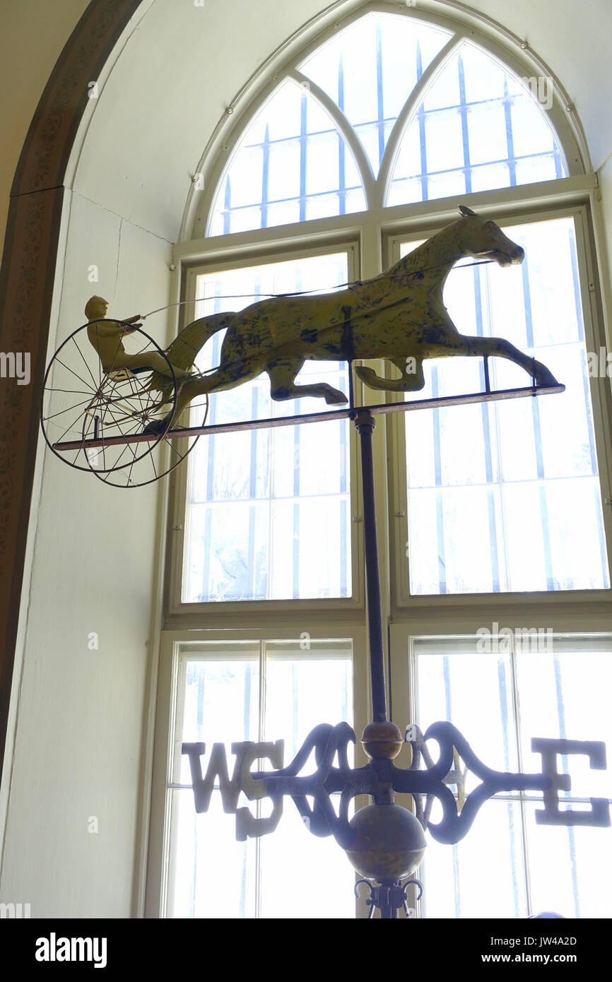 Ethan Allen To Sulkey weathervane, Cushing and White, Waltham, MA, c ...