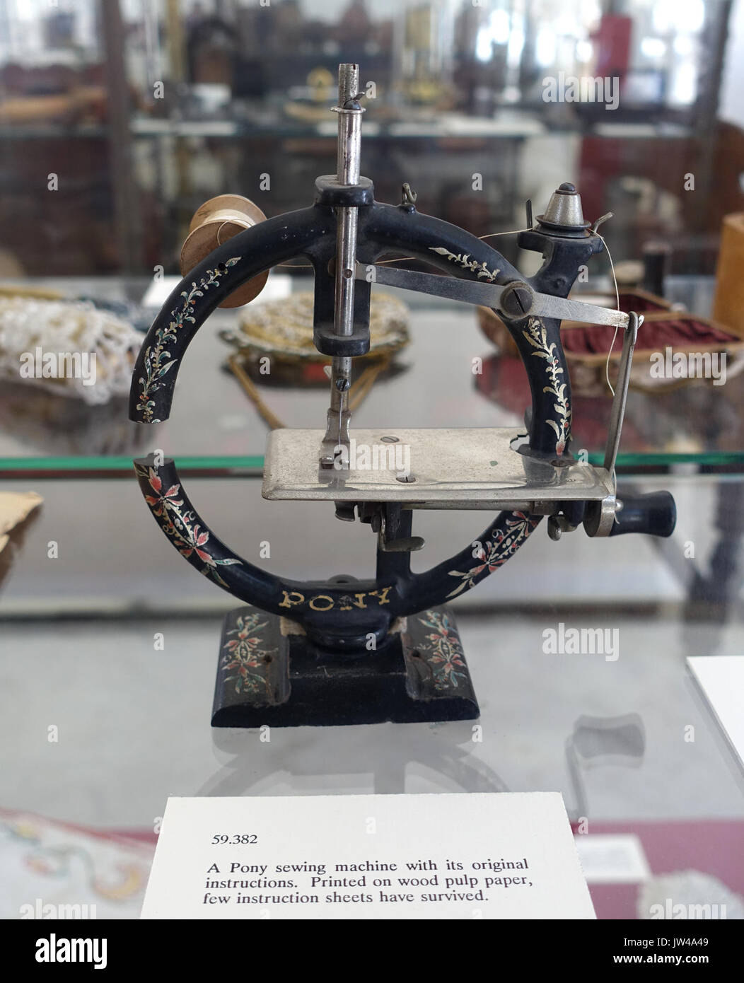 Pony sewing machine, Foley & Williams, undated Bennington Museum ...