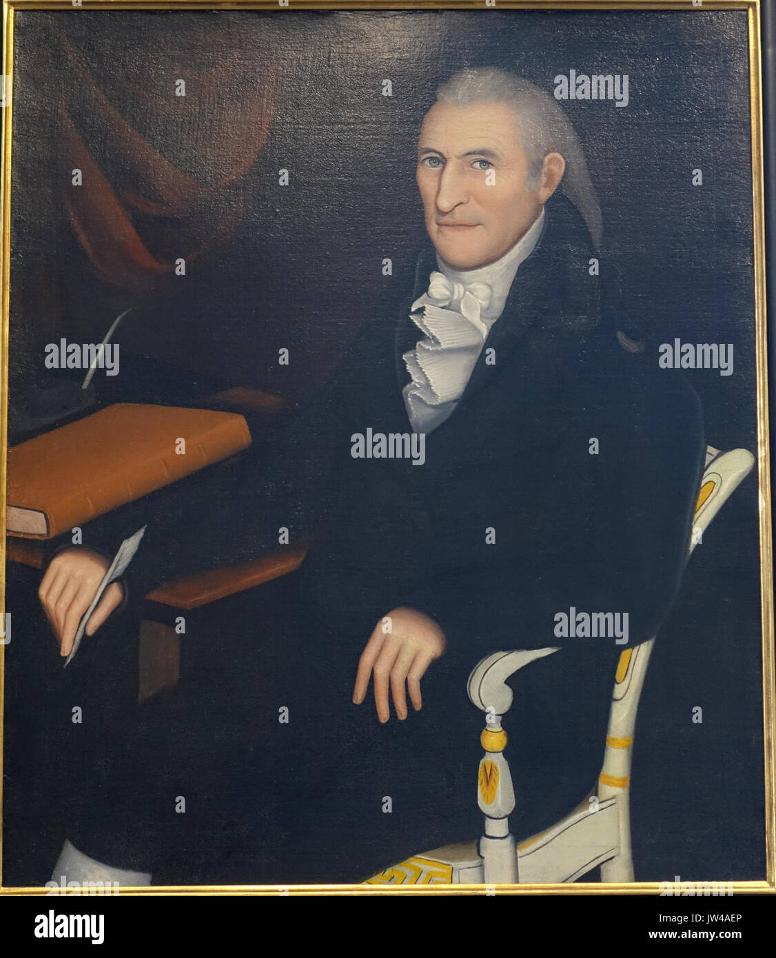 General David Robinson (1754 1843) by Ammi Phillips (1788 1865), c 1820 ...