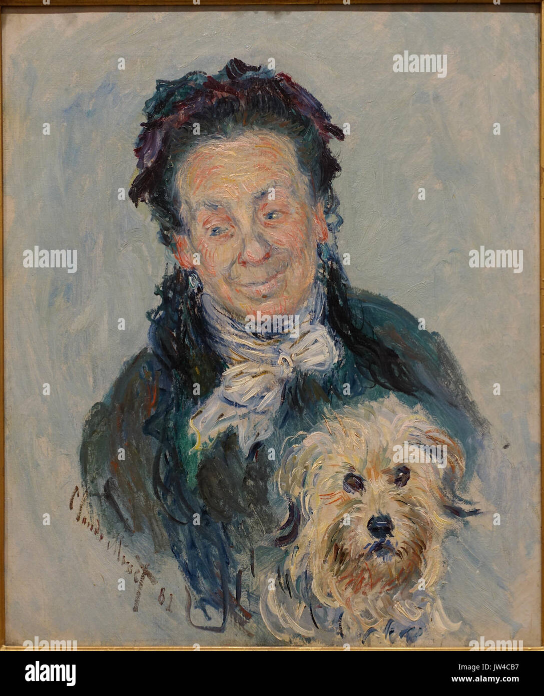 Eugenie Graff (Madame Paul), by Claude Monet, 1882, oil on canvas Fogg ...