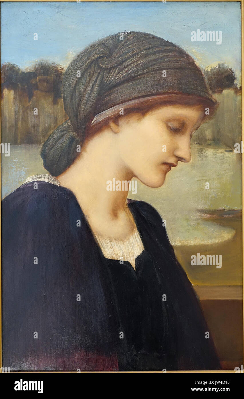 Flamma Vestalis by Edward Burne Jones, c 1884 1885, oil on canvas Fogg ...