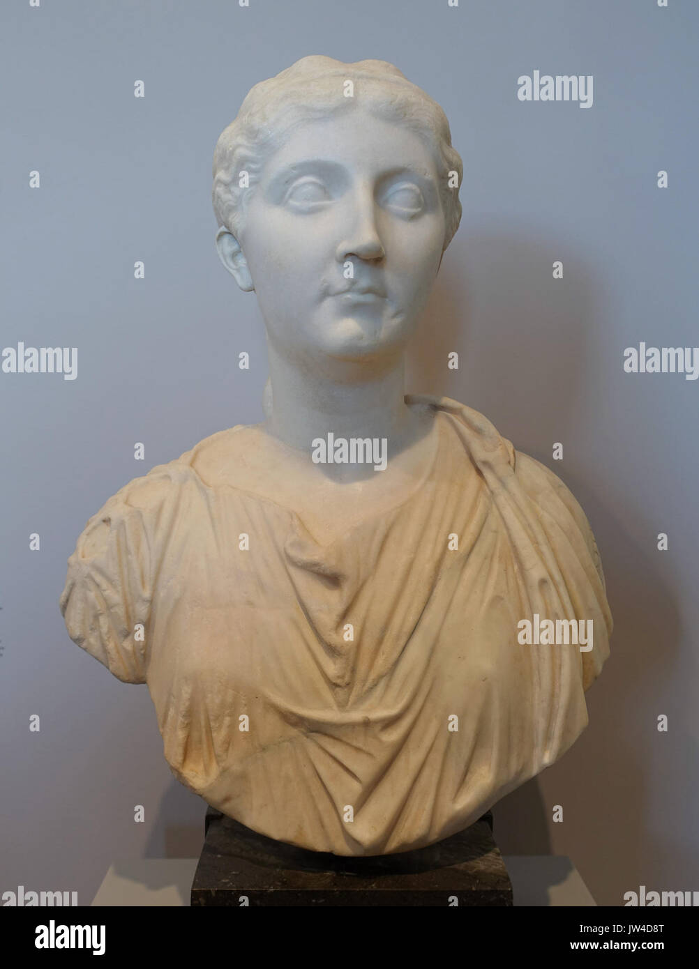 Bust of Antonia, the Younger, Roman, c 37 54 AD, Parian marble with ...