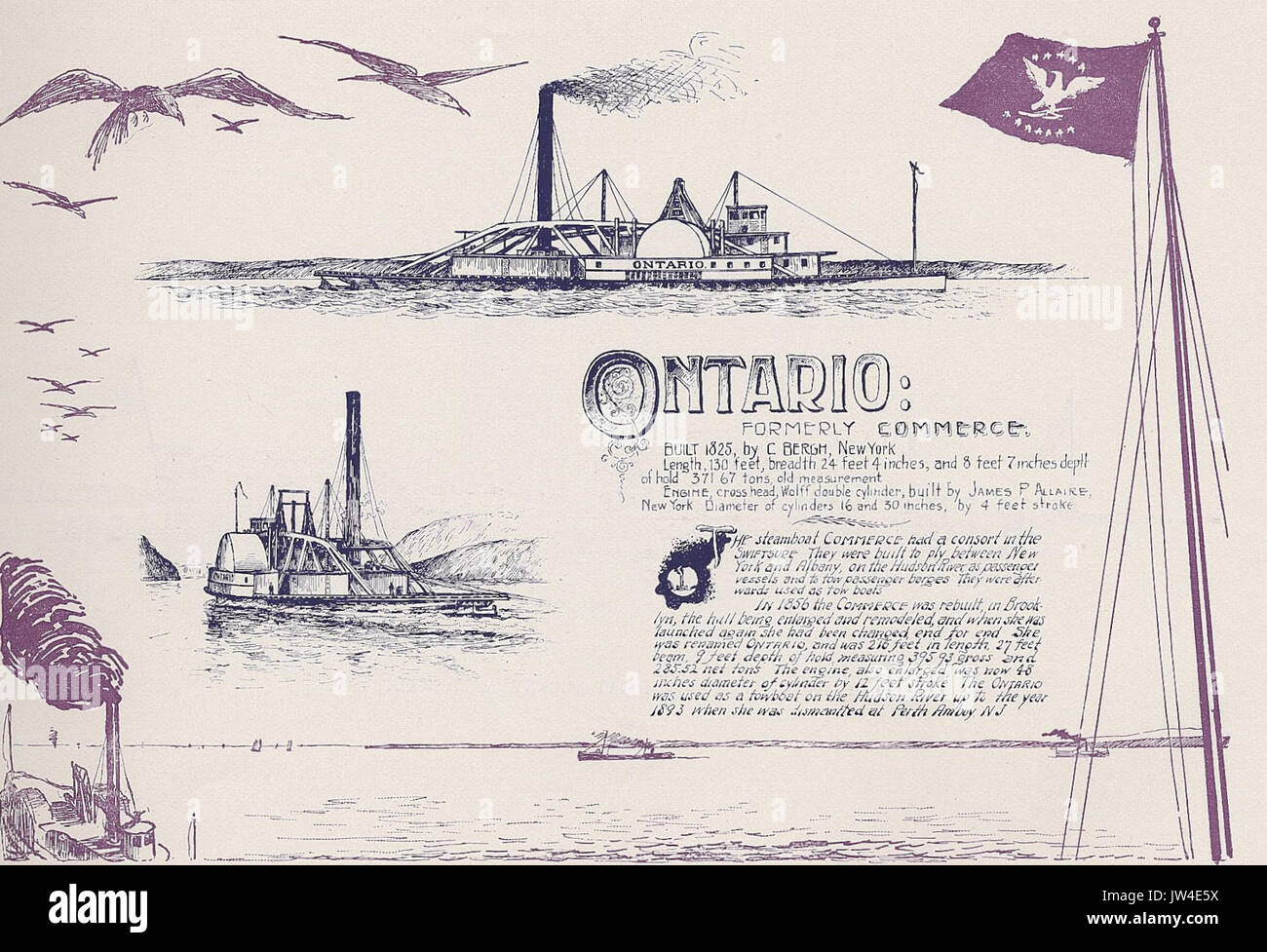 Steam power steam powered vessel vessels hi-res stock photography and ...