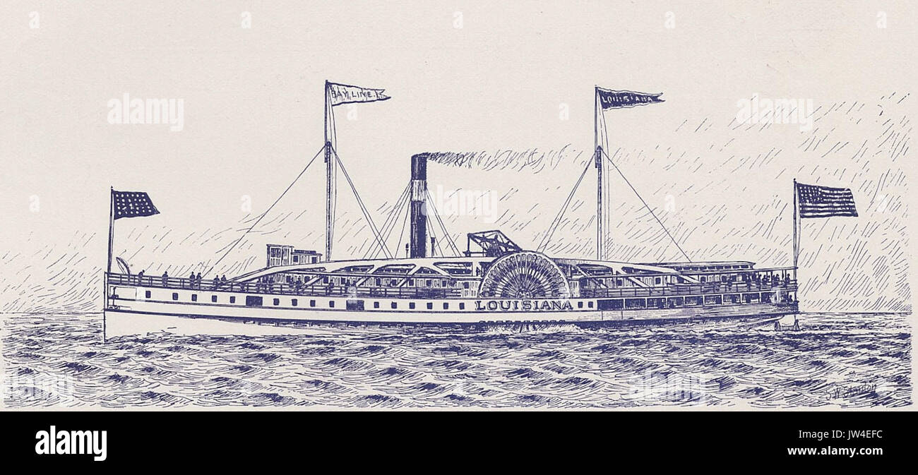 Louisiana (sidewheeler) 02 Stock Photo - Alamy