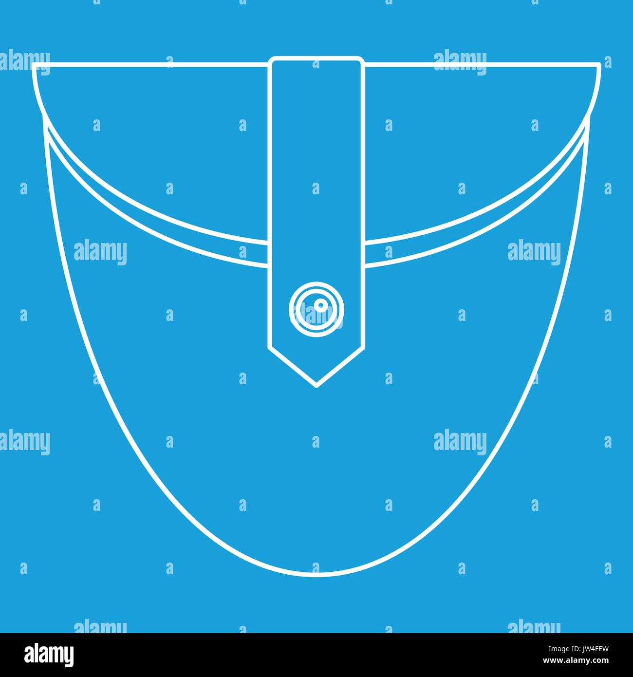 Small pocket icon, outline style Stock Vector Image & Art - Alamy