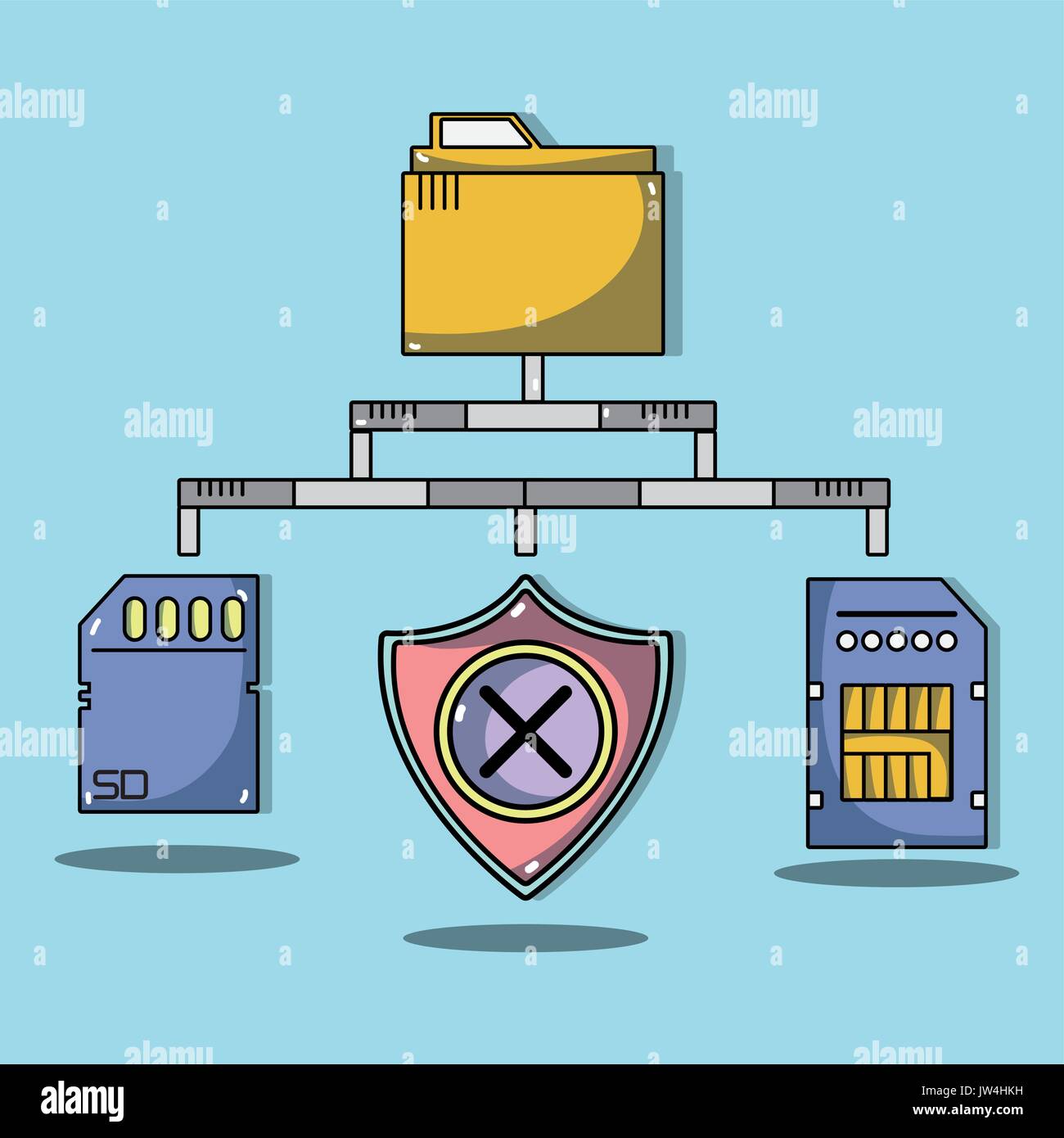 system data center information server Stock Vector Image & Art - Alamy