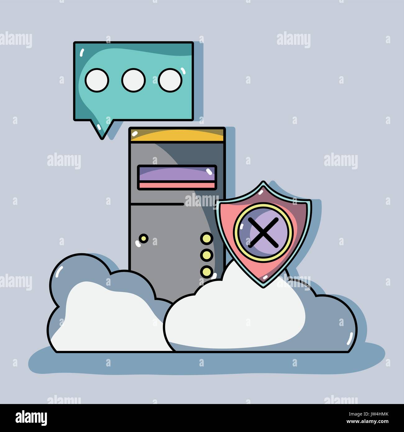 system data center information server Stock Vector Image & Art - Alamy