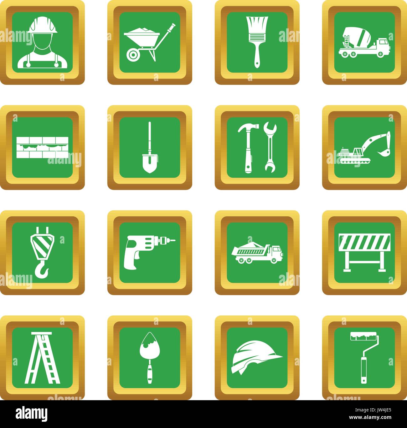 Crane safety tape Stock Vector Images - Alamy