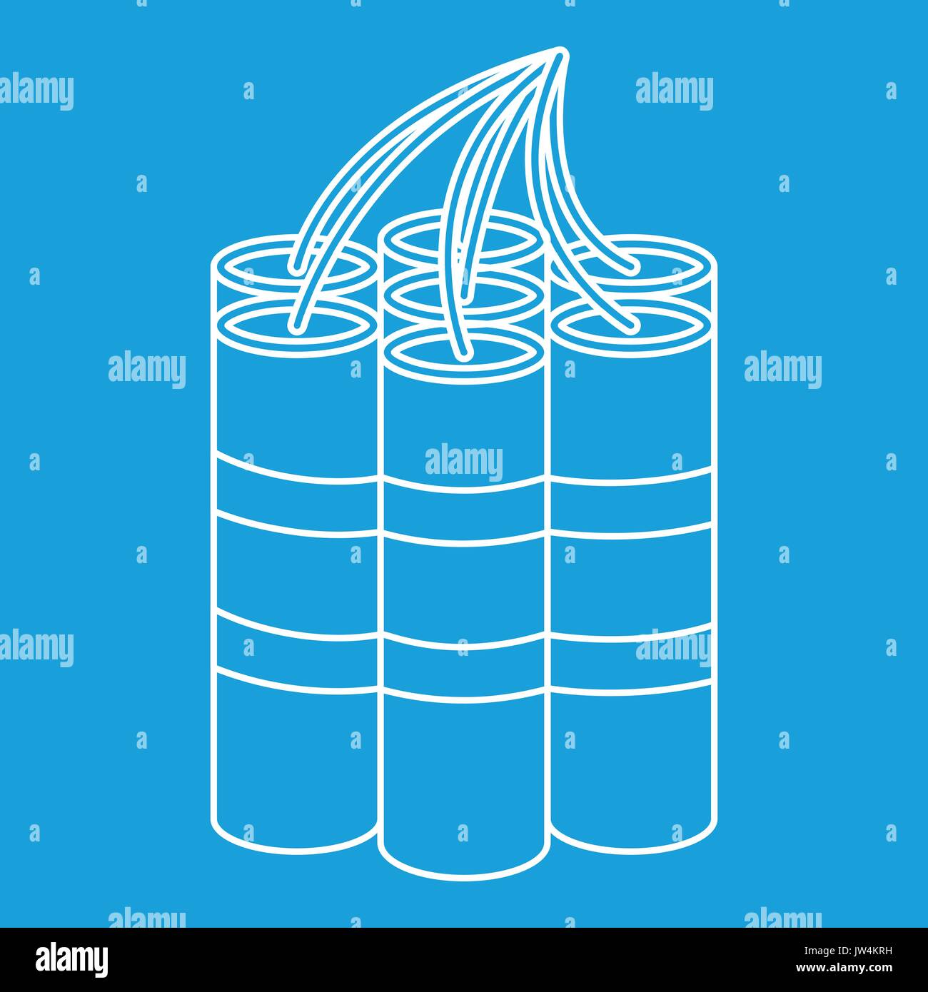 Dynamite sticks icon, outline style Stock Vector Image & Art - Alamy