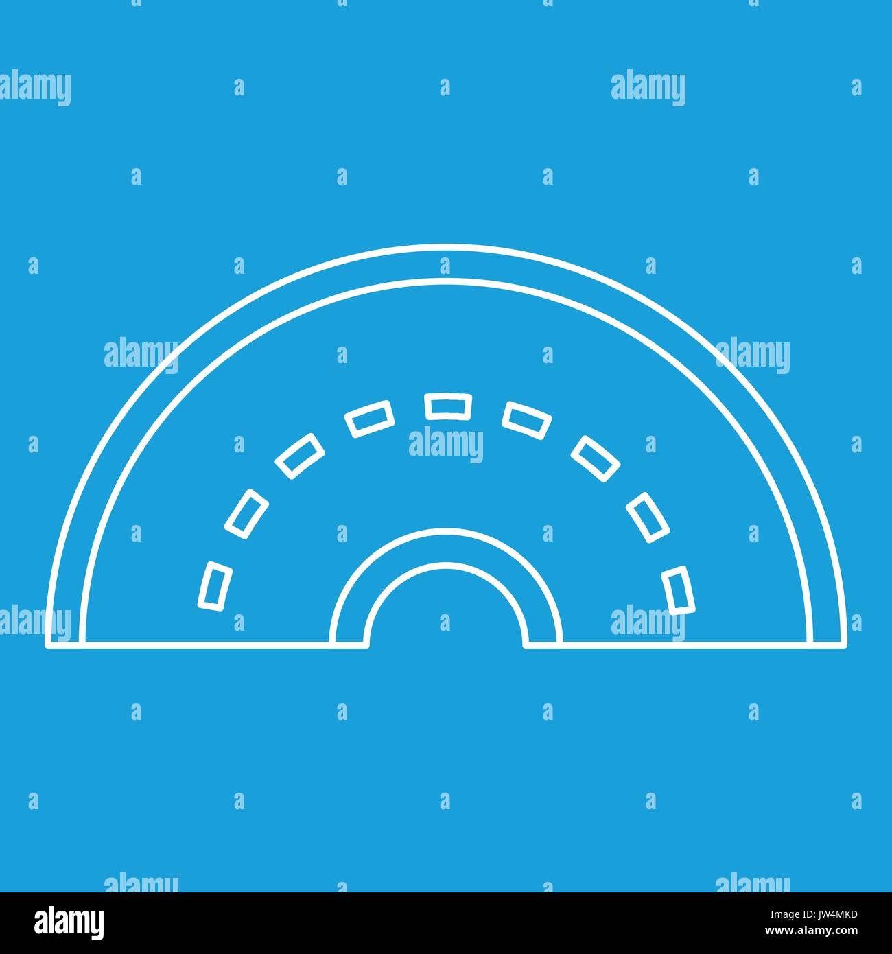 Round turning road icon, outline style Stock Vector Image & Art - Alamy