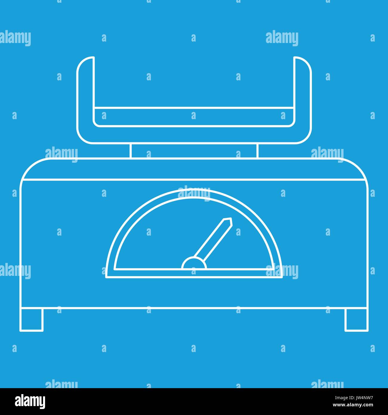 Baby scale icon, outline style Stock Vector Image & Art - Alamy