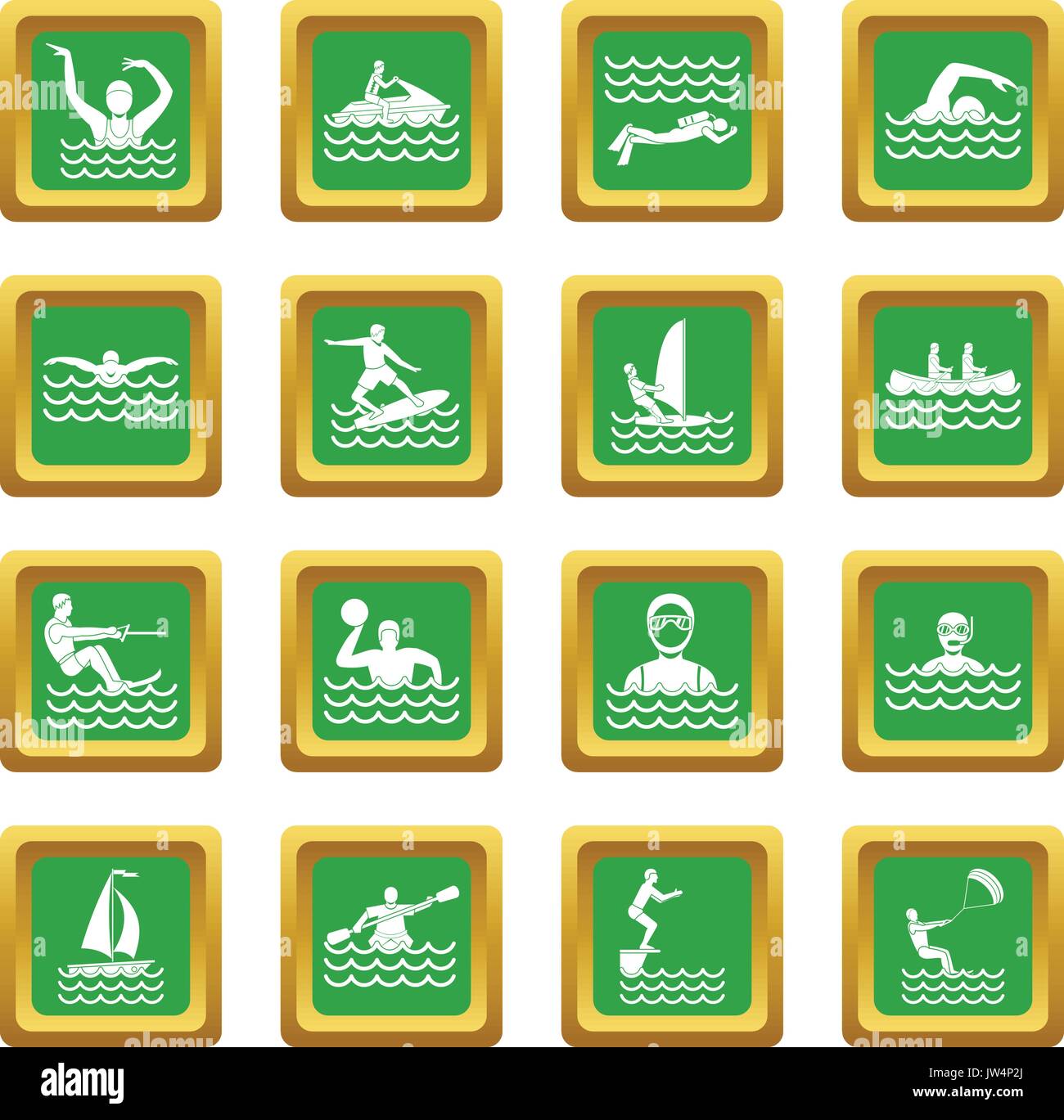 Men jet ski Stock Vector Images - Alamy