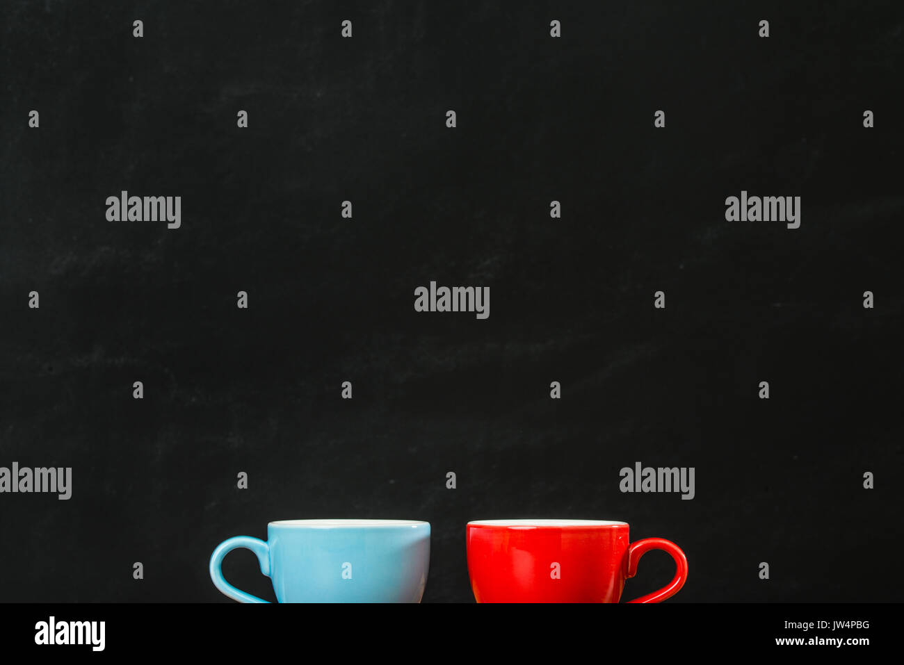 Empty half and half cups hi-res stock photography and images - Alamy