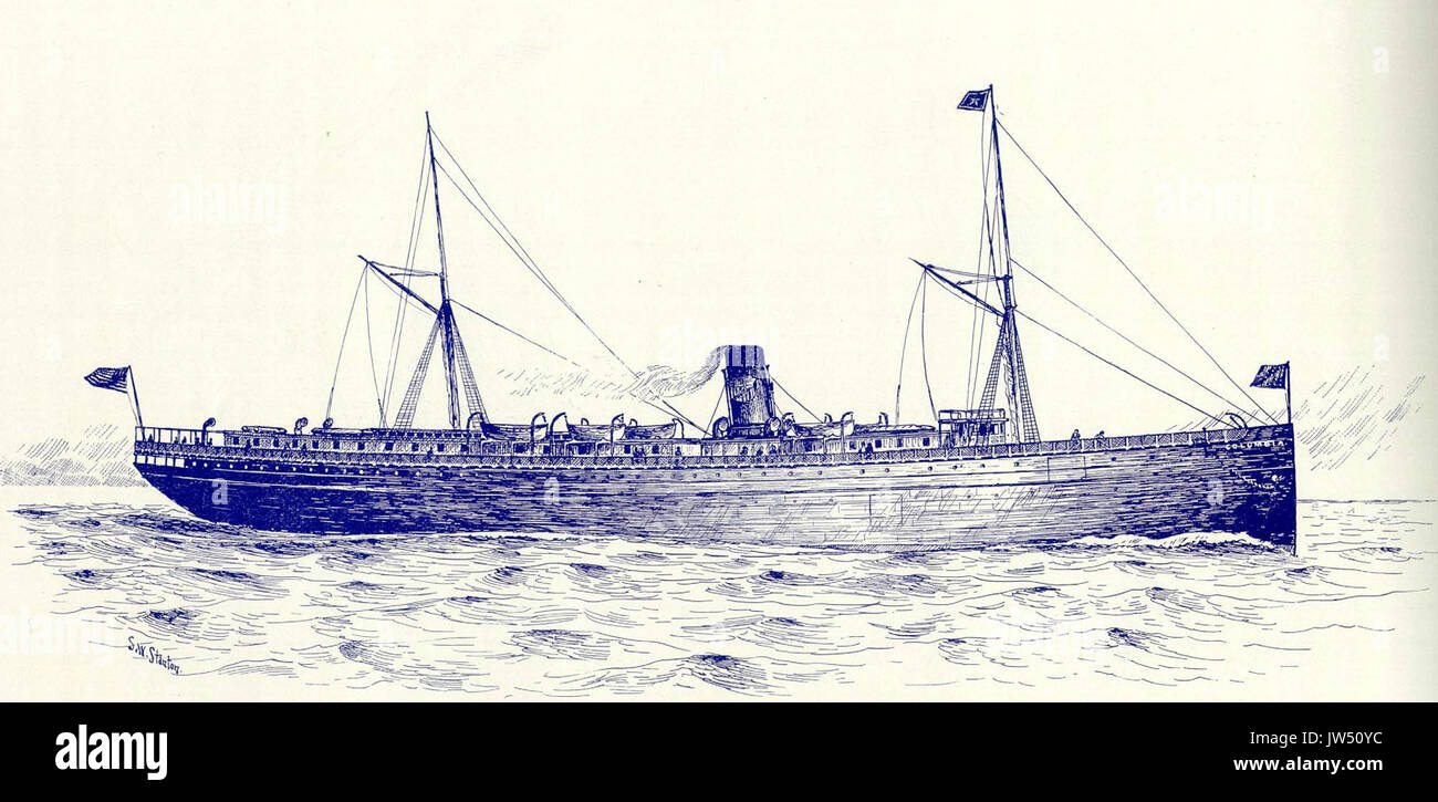 Steamship columbia hi-res stock photography and images - Alamy