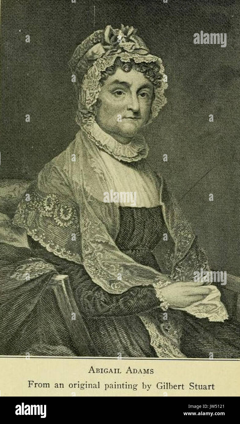Portrait of abigail adams hi-res stock photography and images - Alamy