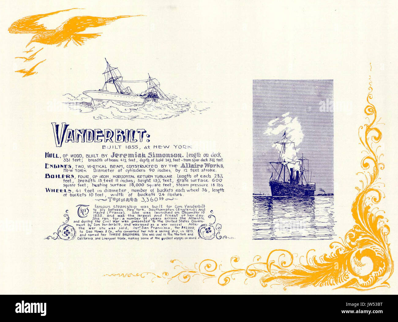 Vanderbilt steamship hi-res stock photography and images - Alamy