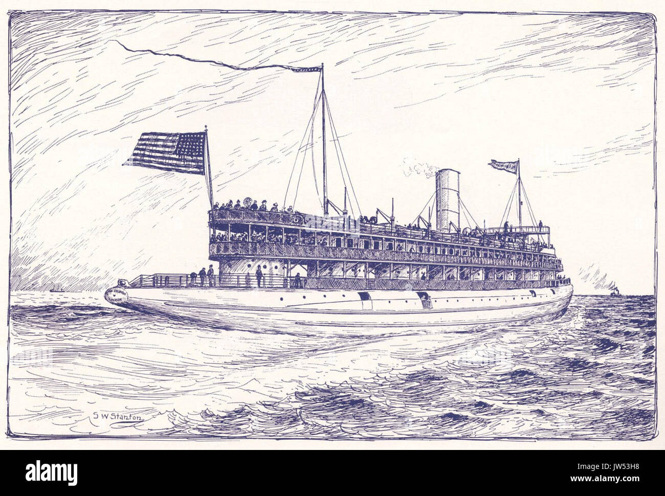 Whaleback steamship hi-res stock photography and images - Alamy