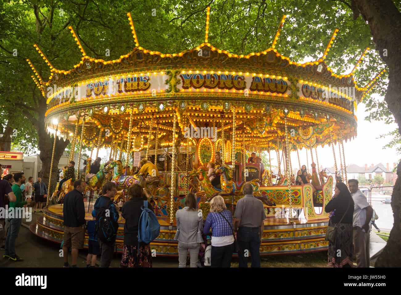 Vintage Fairground Ride High Resolution Stock Photography and Images ...