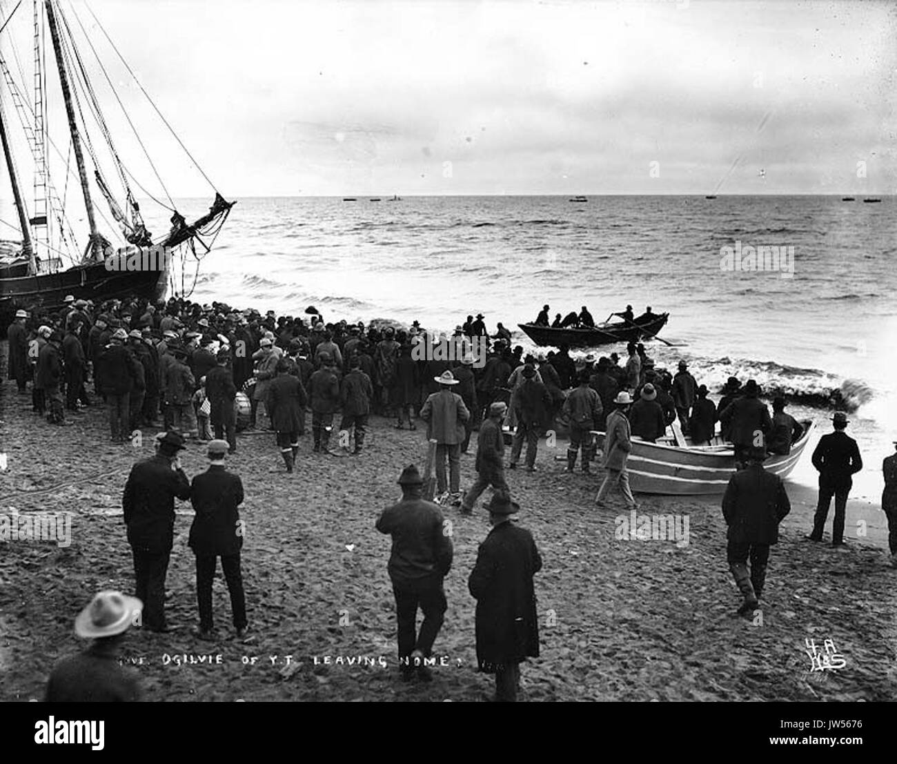 People probably including William Ogilvie, commissioner of the Yukon ...