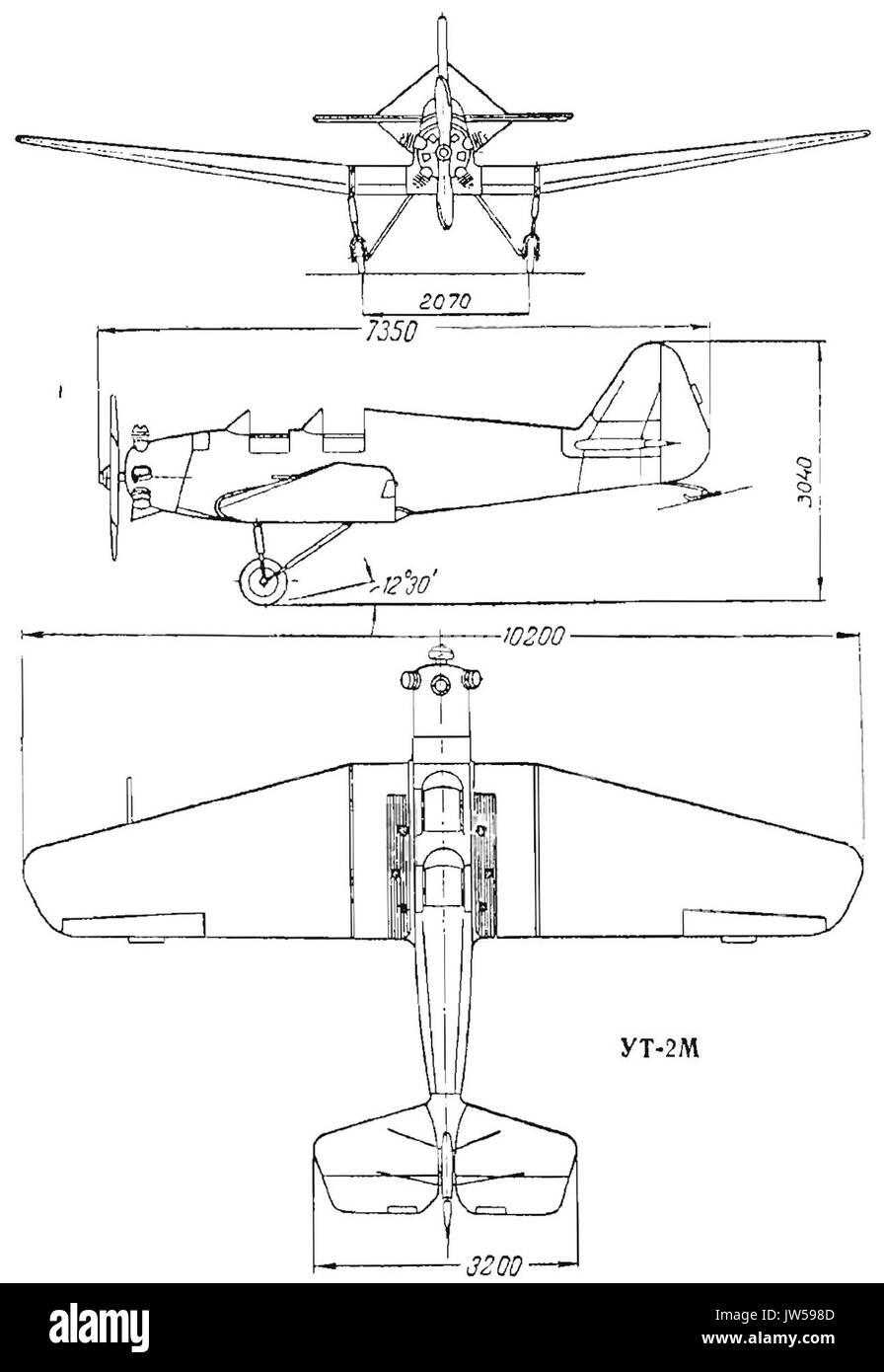 Yakovlev aircraft Black and White Stock Photos & Images - Alamy
