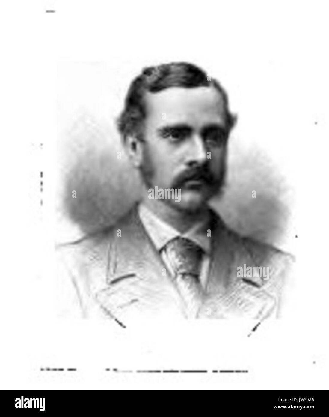 Portrait Augustus Raymond Margary Stock Photo - Alamy