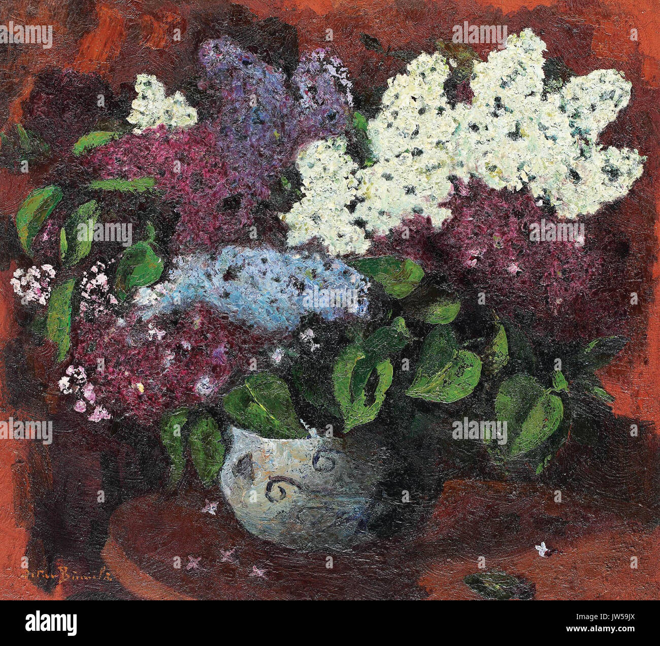 Octav Bancila Flori de liliac (2 Stock Photo - Alamy