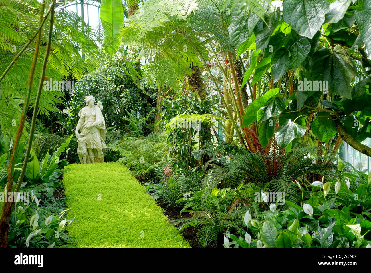 Huntress Laeken Royal Greenhouses Royal Castle of Laeken Brussels ...