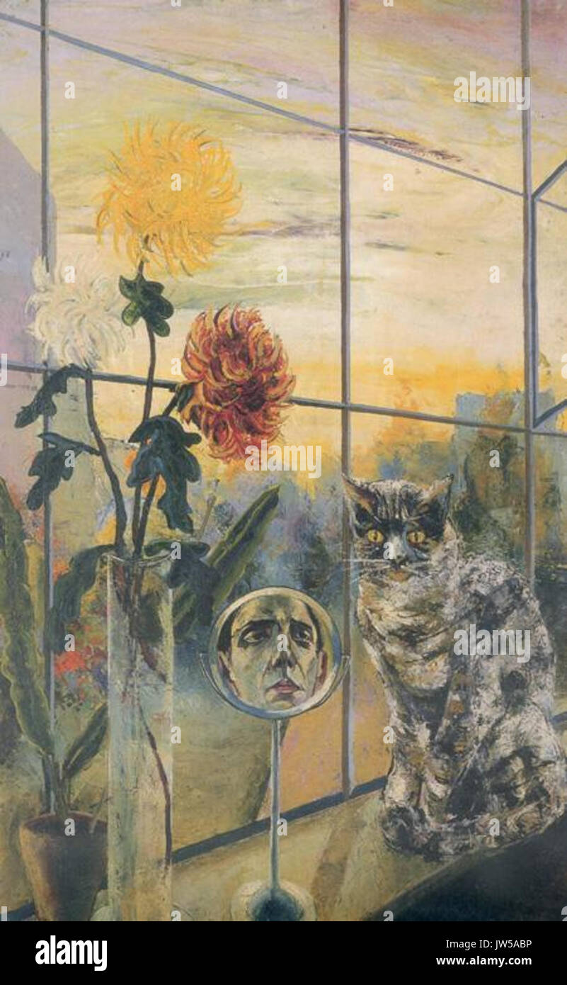 Hanns Ludwig Katz Self portrait Stock Photo - Alamy