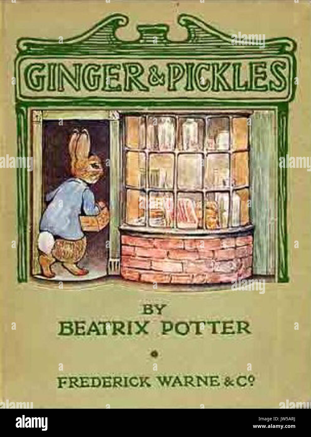 The Tale of Ginger and Pickles first edition cover Stock Photo - Alamy