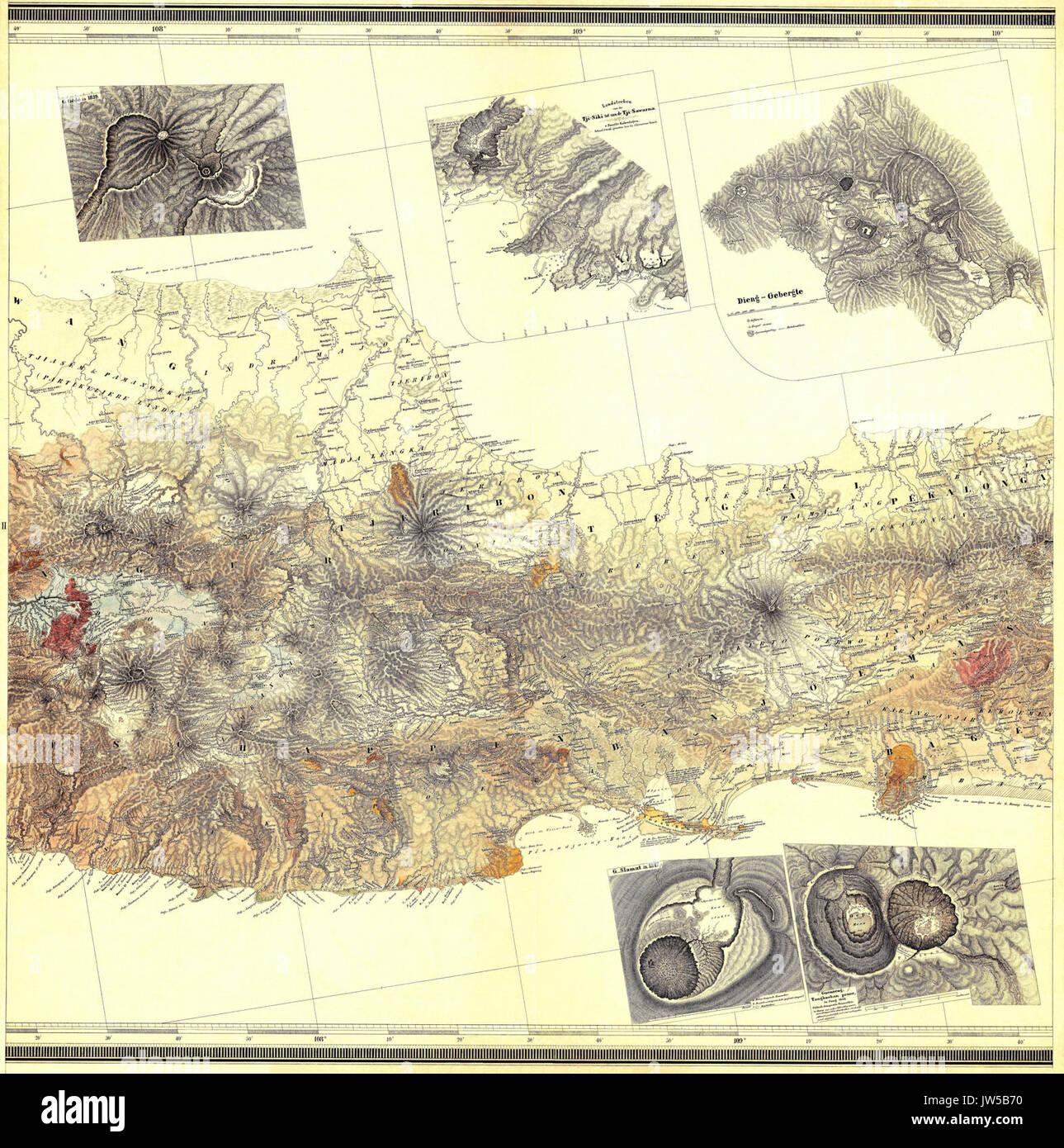 Old map kaart van het hi-res stock photography and images - Alamy