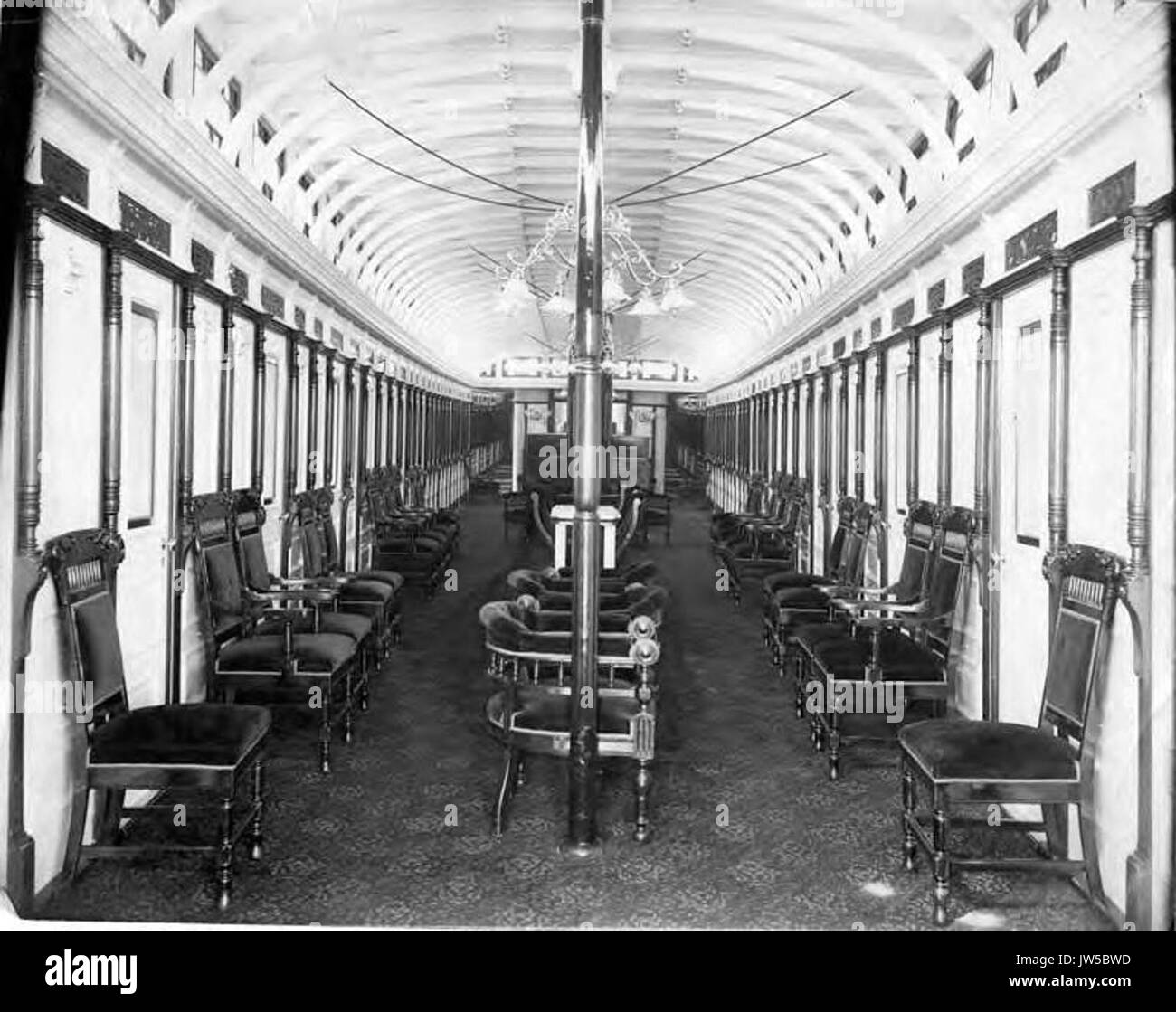 Interior of the sailing vessel CITY OF SEATTLE, Washington, ca 1900 ...