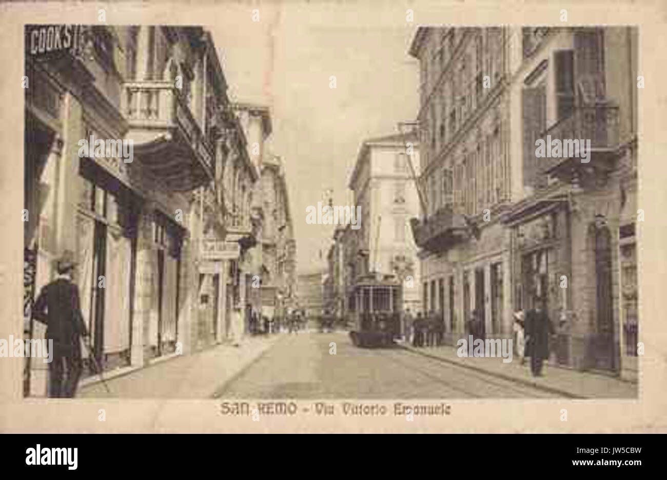 Sanremo tram hi-res stock photography and images - Alamy