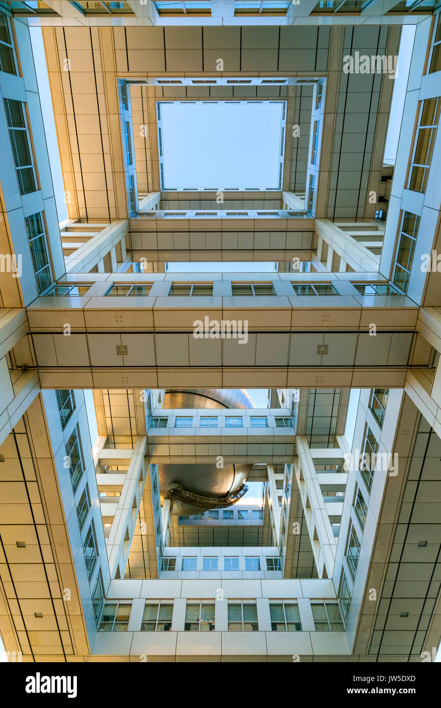 Fuji T.V. headquarters Building in Odaiba, Japan Stock Photo - Alamy