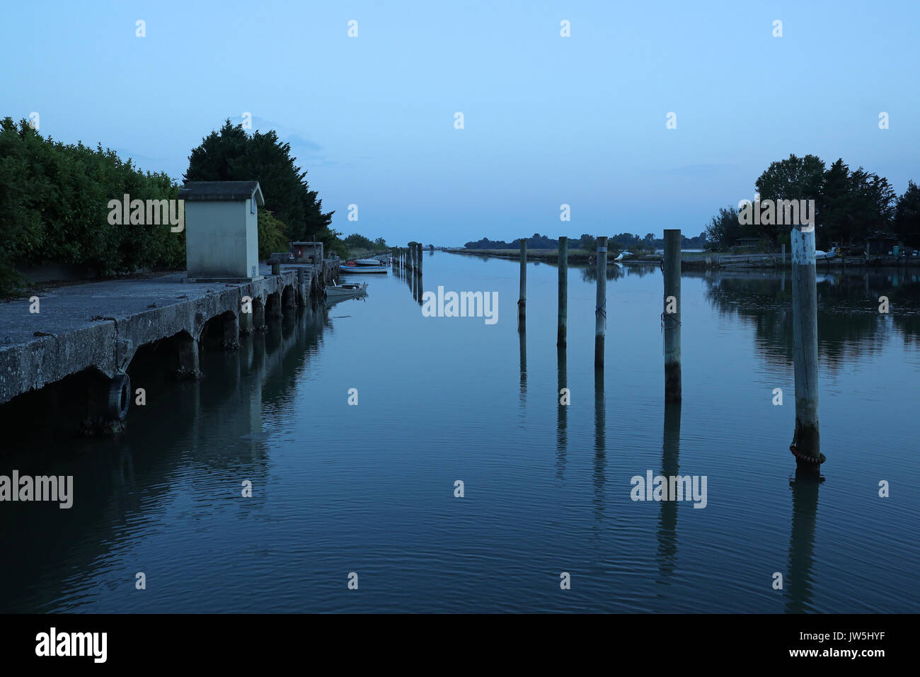 Grado lagoon sunset hi-res stock photography and images - Alamy