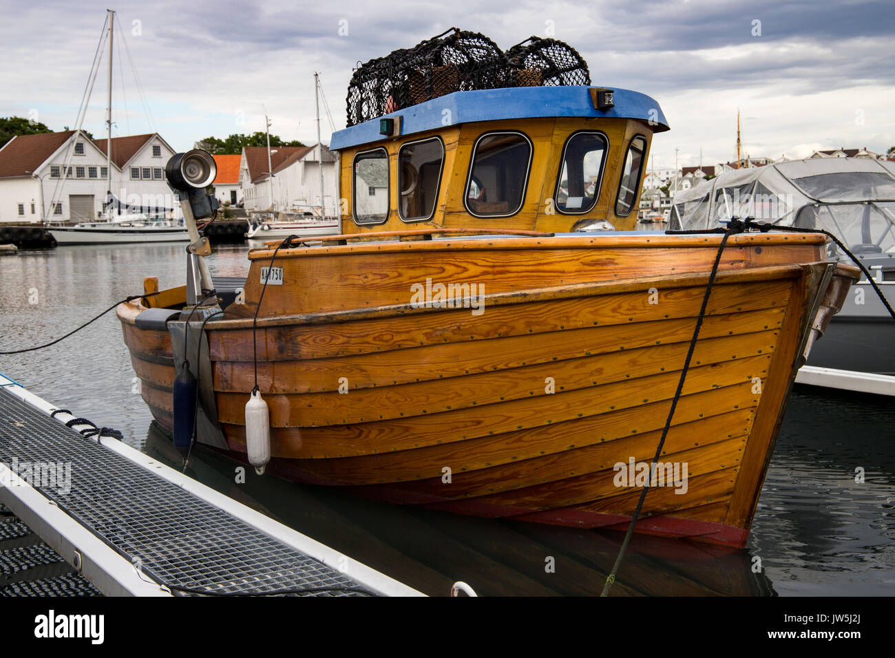 Harbour of Tananger Stock Photo - Alamy