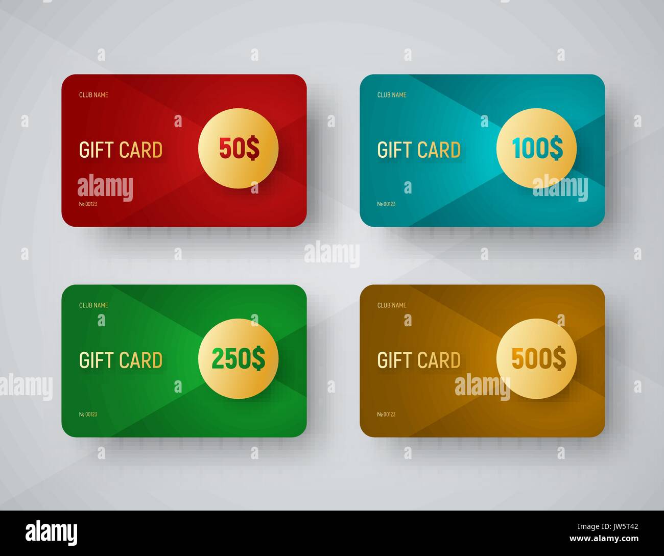 Visa Gift Card Vector
