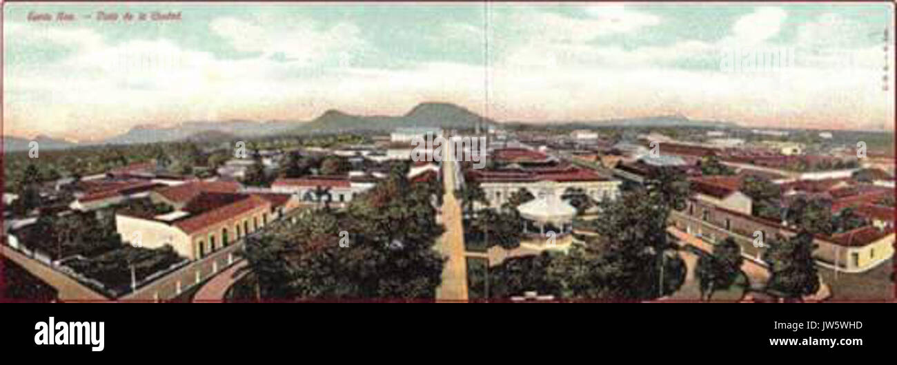 Panoramica Santa Ana 1915 Stock Photo - Alamy