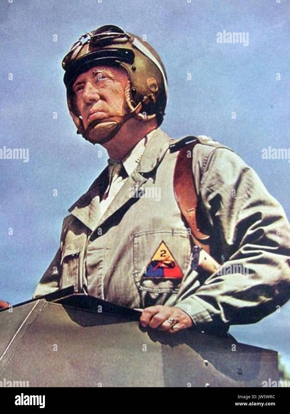 General George S Patton Stock Photo - Alamy